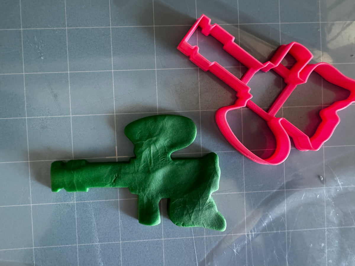 Paintball Gun Cookie Cutter – Arbi Design - CookieCutz