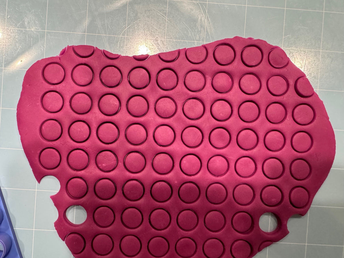 0.5” x 100 size Circle Multi-cutter with mini pusher - improved design ...