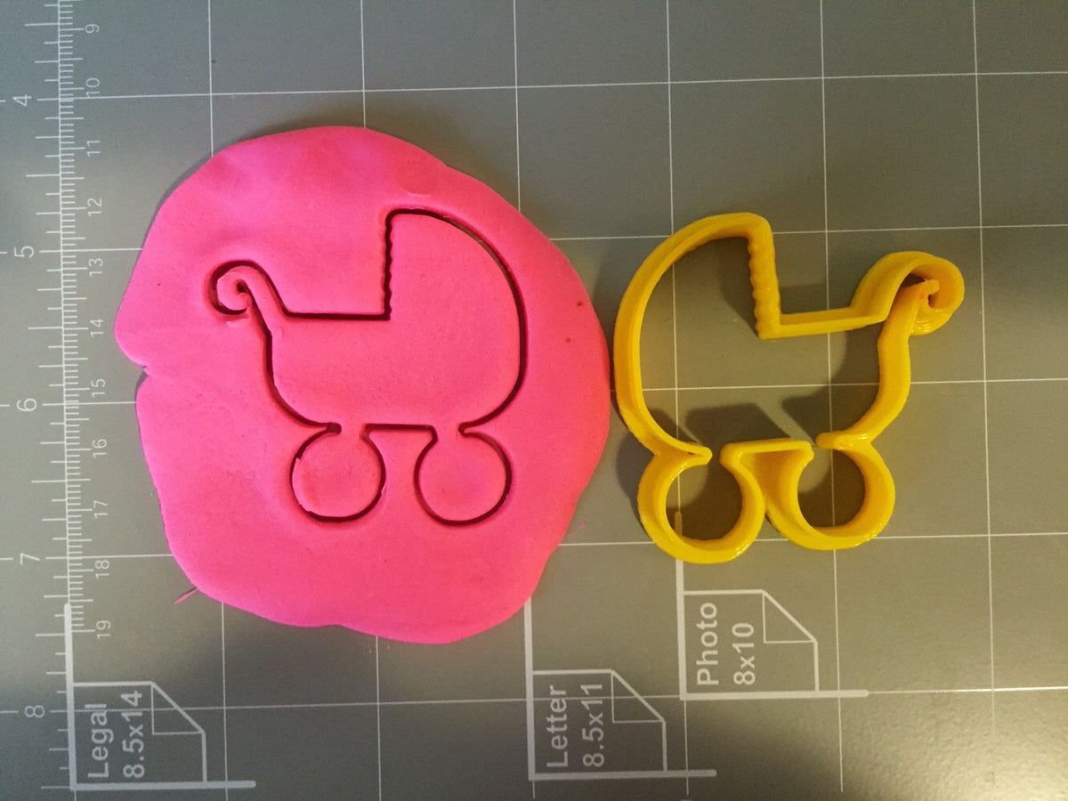 Baby Stroller Cookie Cutter – Arbi Design - CookieCutz