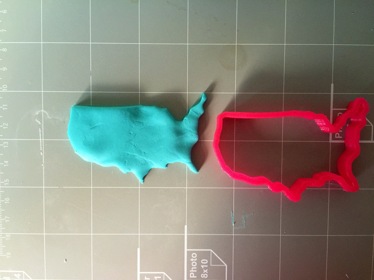 U.S. Map Cookie Cutter – Arbi Design - CookieCutz