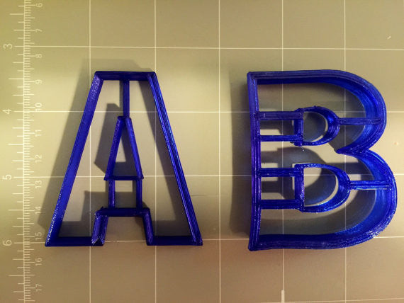 Alphabet Cookie Cutter – Arbi Design - CookieCutz