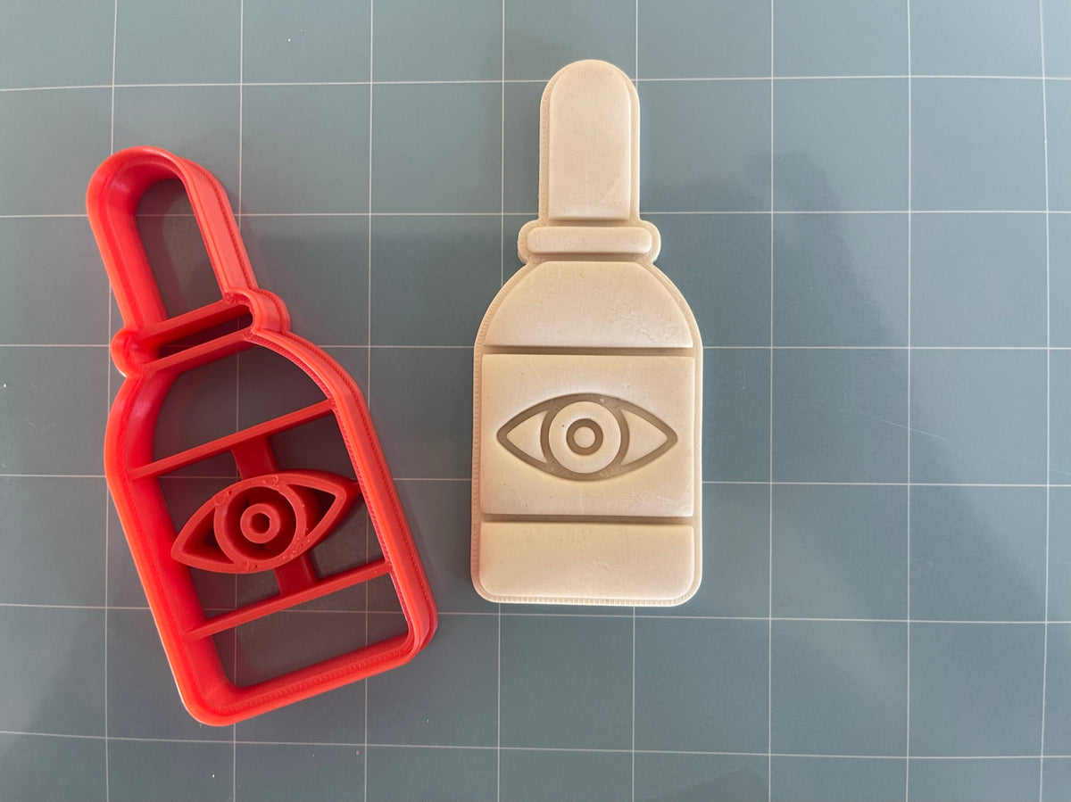 Eye Drop Bottle Cookie Cutter – Arbi Design - CookieCutz