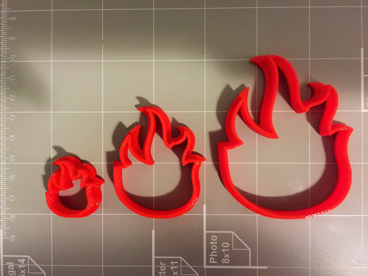 Fire Flame Cookie Cutter – Arbi Design - CookieCutz