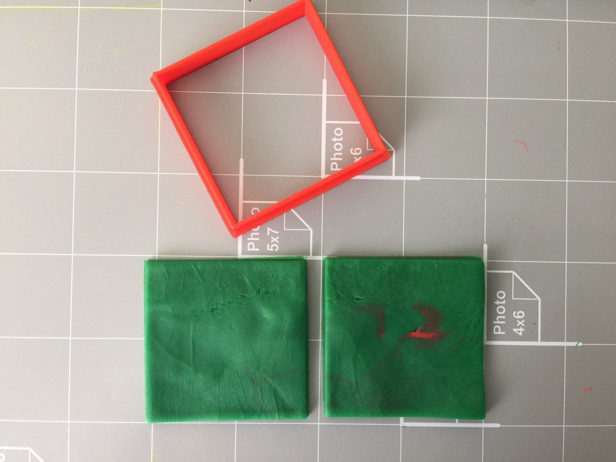 Square Shape Cookie Cutter - choose Your Own Size – Arbi Design ...