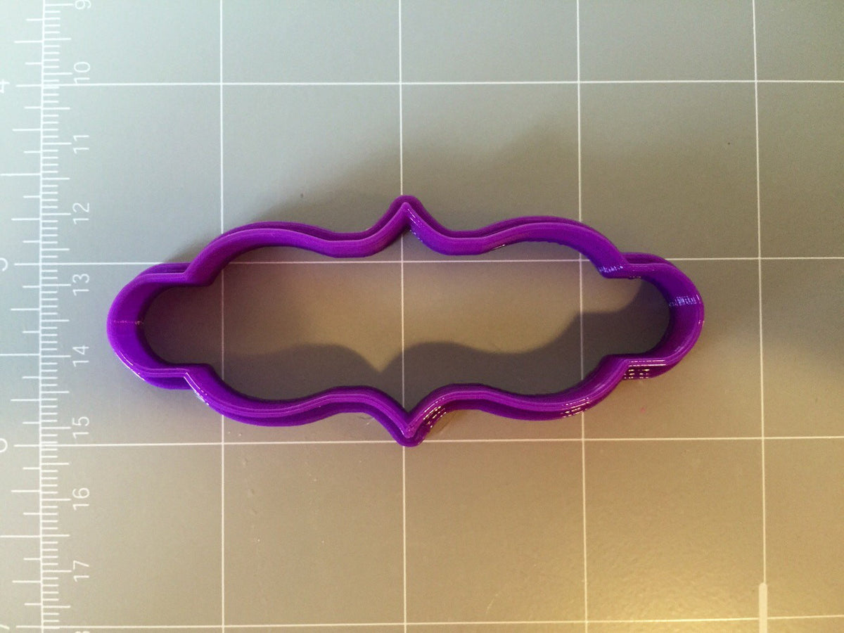 Fancy Label cookie cutter – Arbi Design - CookieCutz