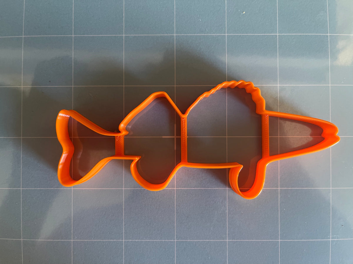 Walleye Fish Outline Cookie cutter – Arbi Design - CookieCutz