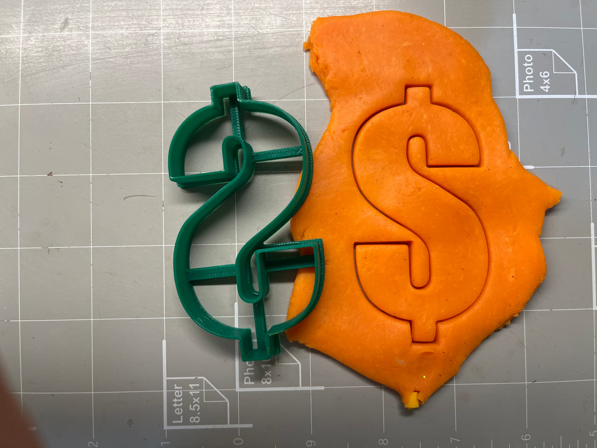 Dollar Sign Cookie Cutter – Arbi Design - CookieCutz