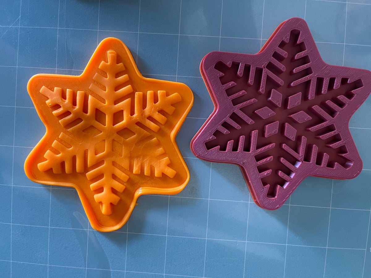 Snowflake 6 point Star Cookie Cutter Set – Arbi Design - CookieCutz