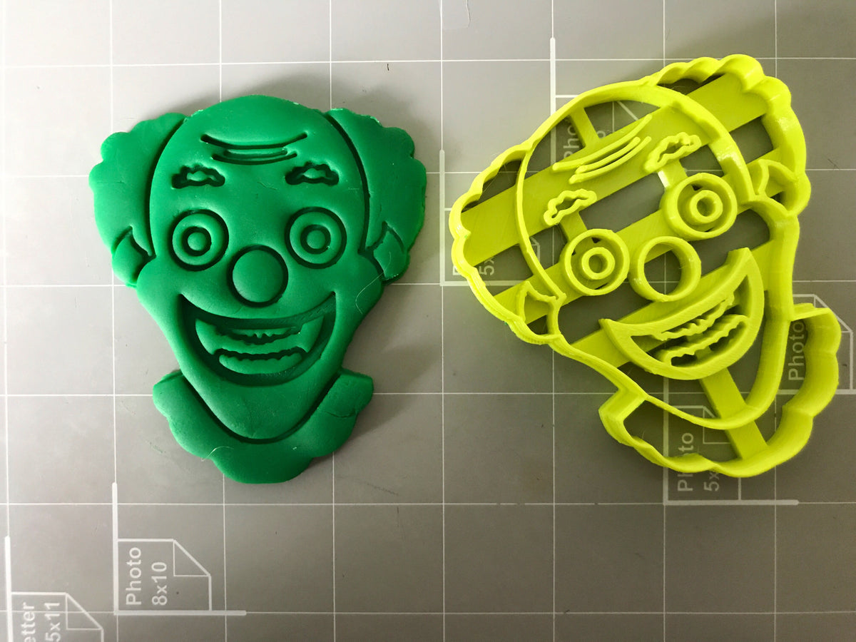 Halloween Scary Clown Cookie Cutter – Arbi Design - CookieCutz