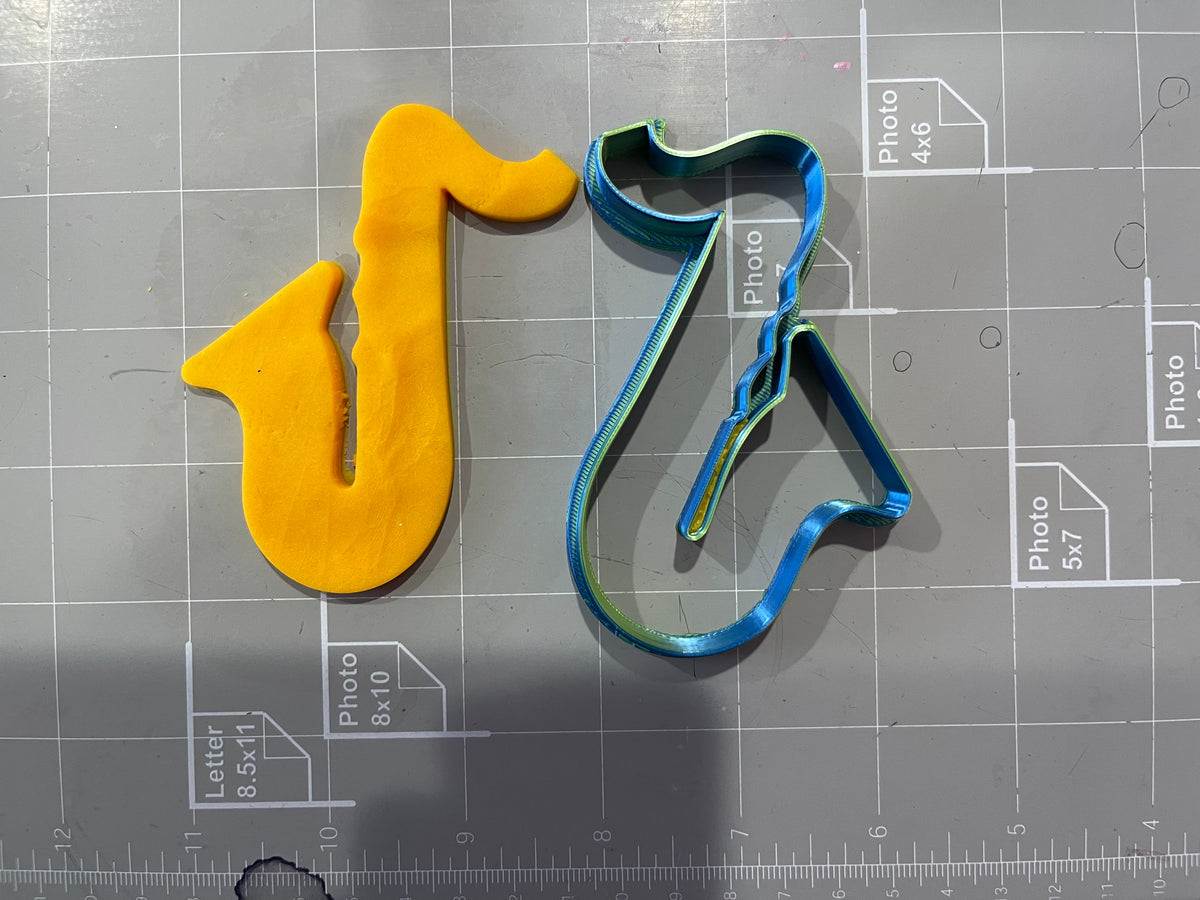Saxophone Cookie Cutter – Arbi Design - CookieCutz