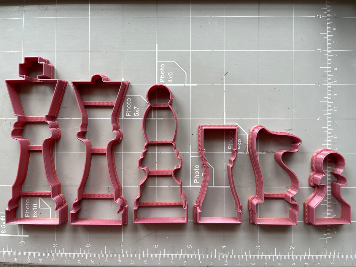 Chess Cookie Cutter Set – Arbi Design - CookieCutz
