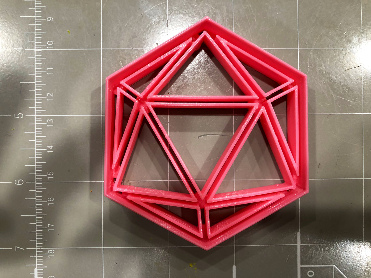 D20 Cookie Cutter – Arbi Design - CookieCutz