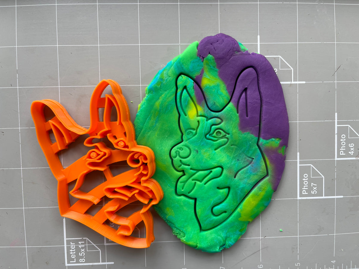 German Shepherd Cookie Cutter – Arbi Design - CookieCutz