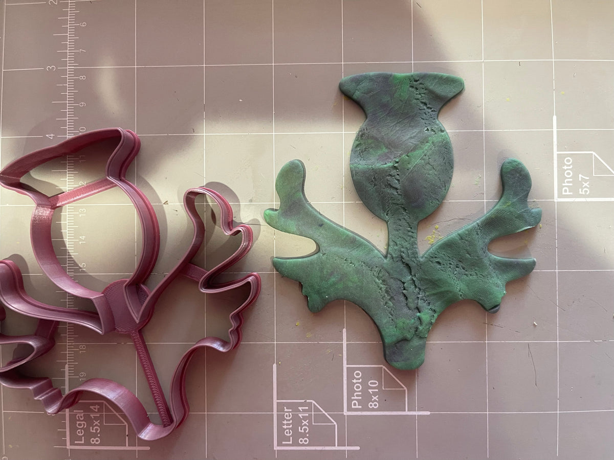 Scottish Thistle Cookie Cutter – Arbi Design - CookieCutz