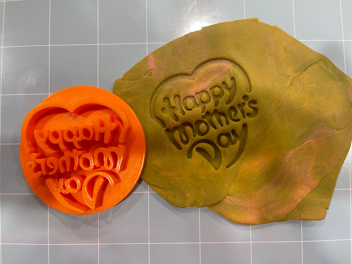 Happy Mothers Day Embosser/Stamp Cake Cookie Embosser, Icing Stamp ...