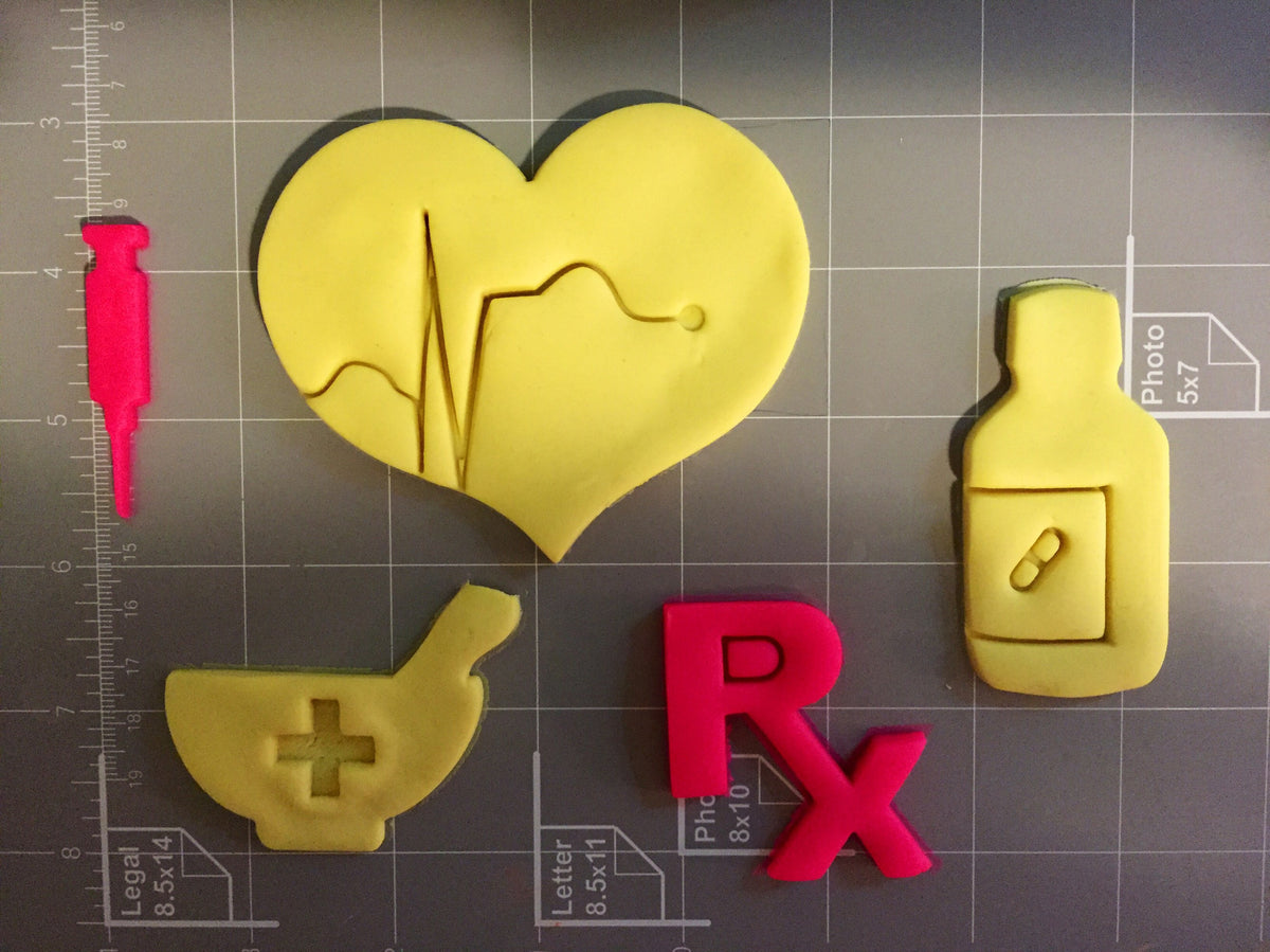Medical Supplies (First Aid) Cookie Cutters (Bundle) – Arbi Design ...