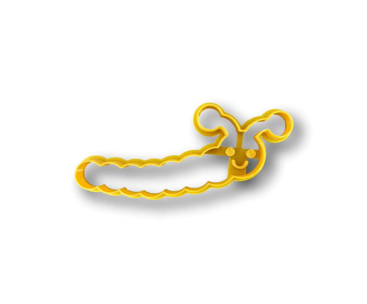 Happy Face Baby Worm Cookie Cutter – Arbi Design - CookieCutz