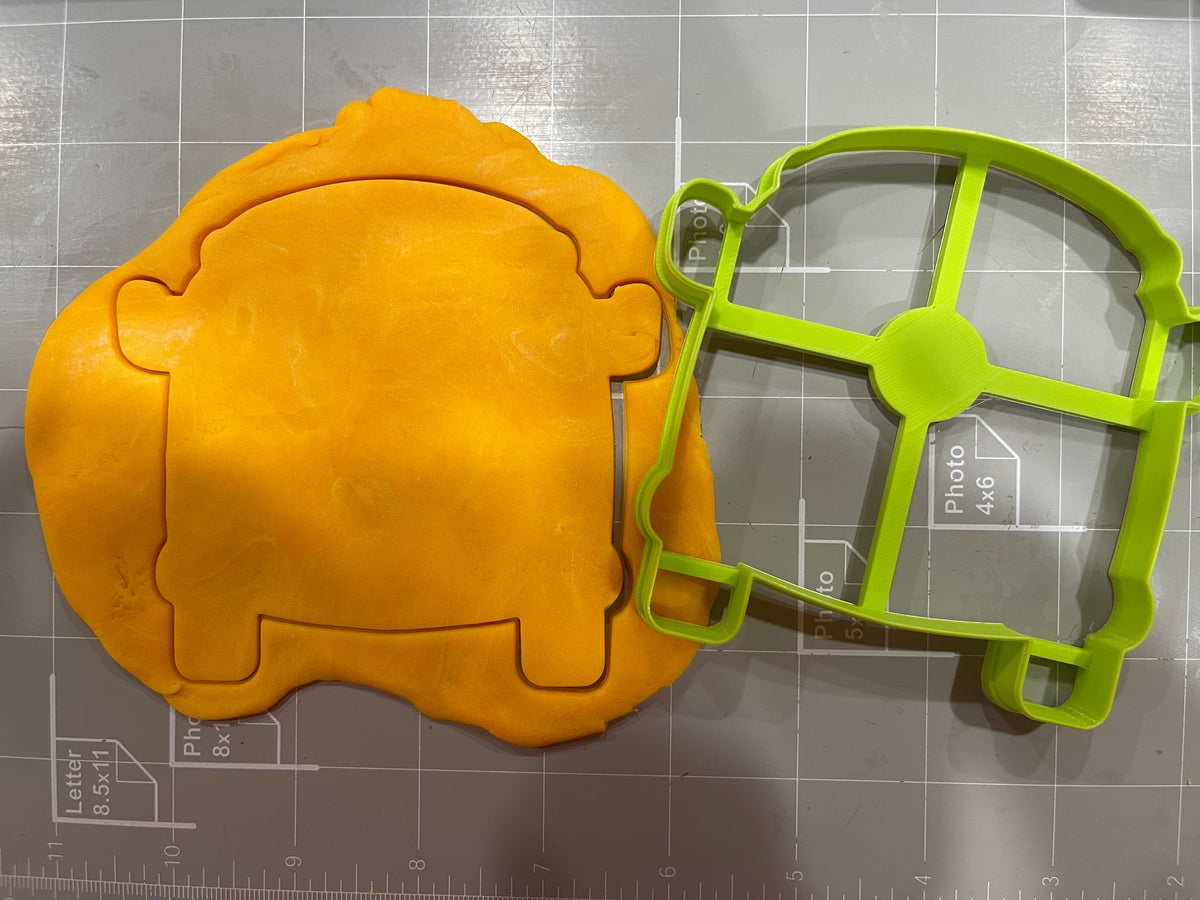 Van / Bus front view Outline Cookie cutter – Arbi Design - CookieCutz