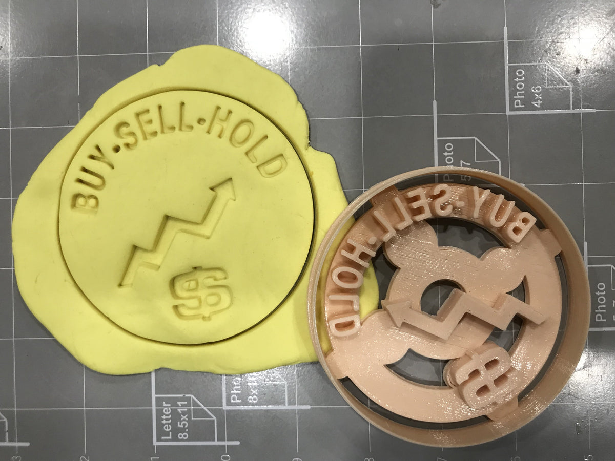 Stock Market Buy-Hold-Sell Cookie Cutter – Arbi Design - CookieCutz