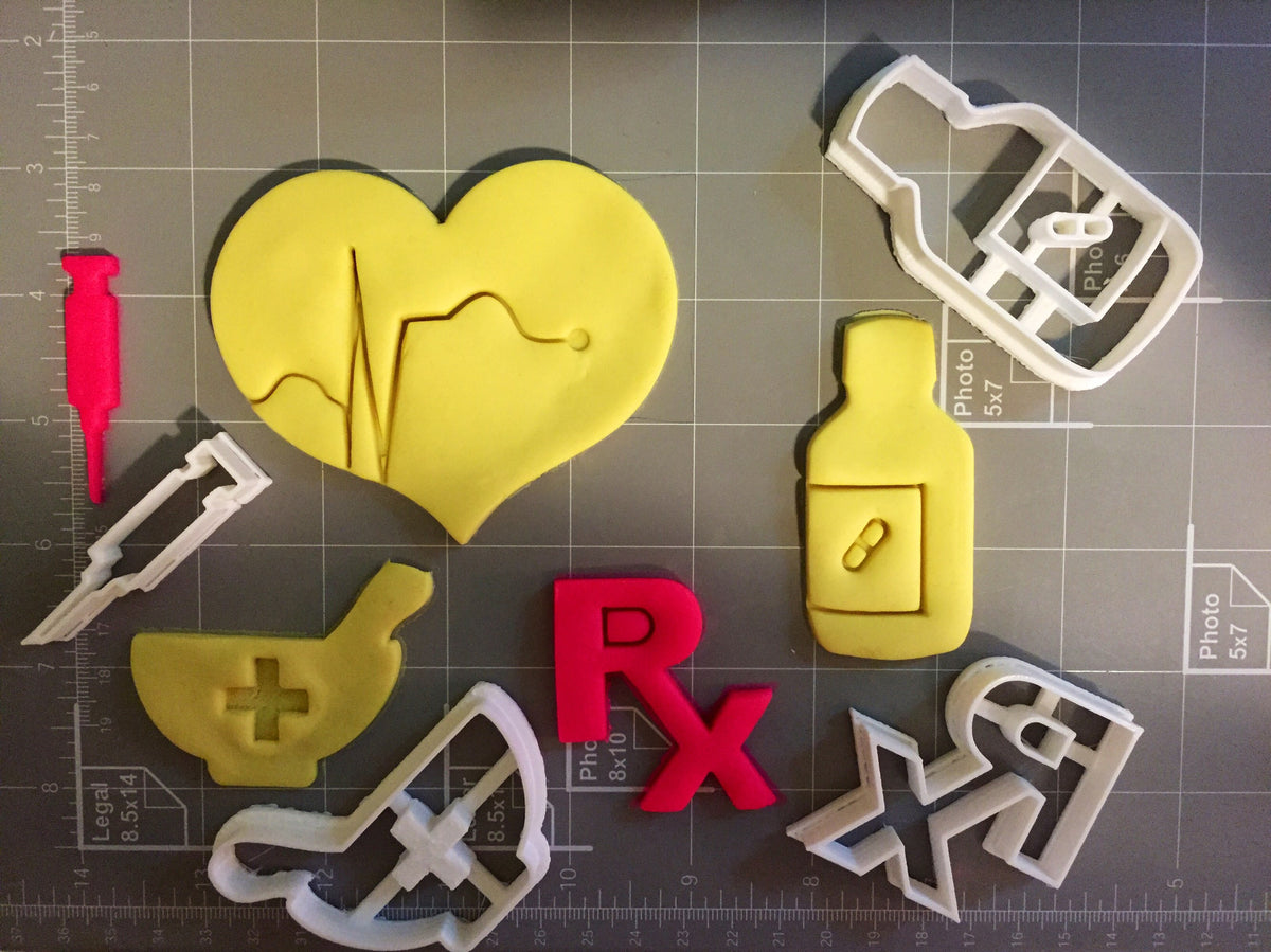 Medical Supplies (First Aid) Cookie Cutters (Bundle) – Arbi Design ...