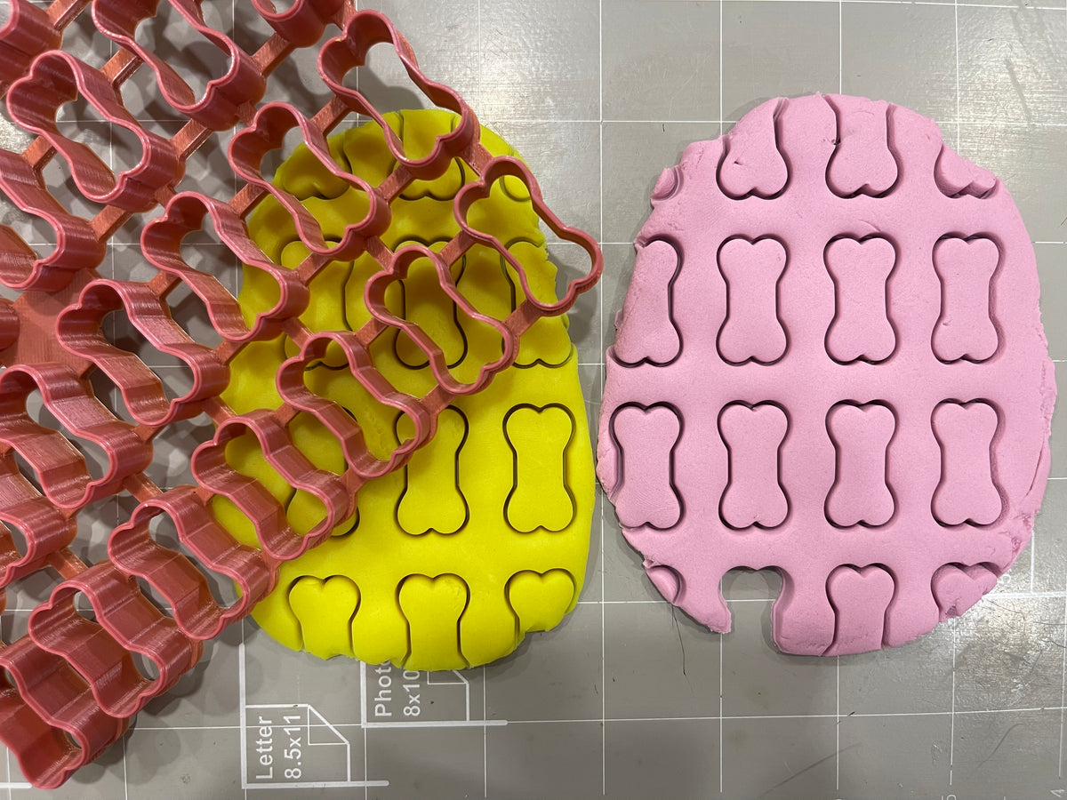 Dog Bone Multicutter (1”x28 bones) – Arbi Design - CookieCutz