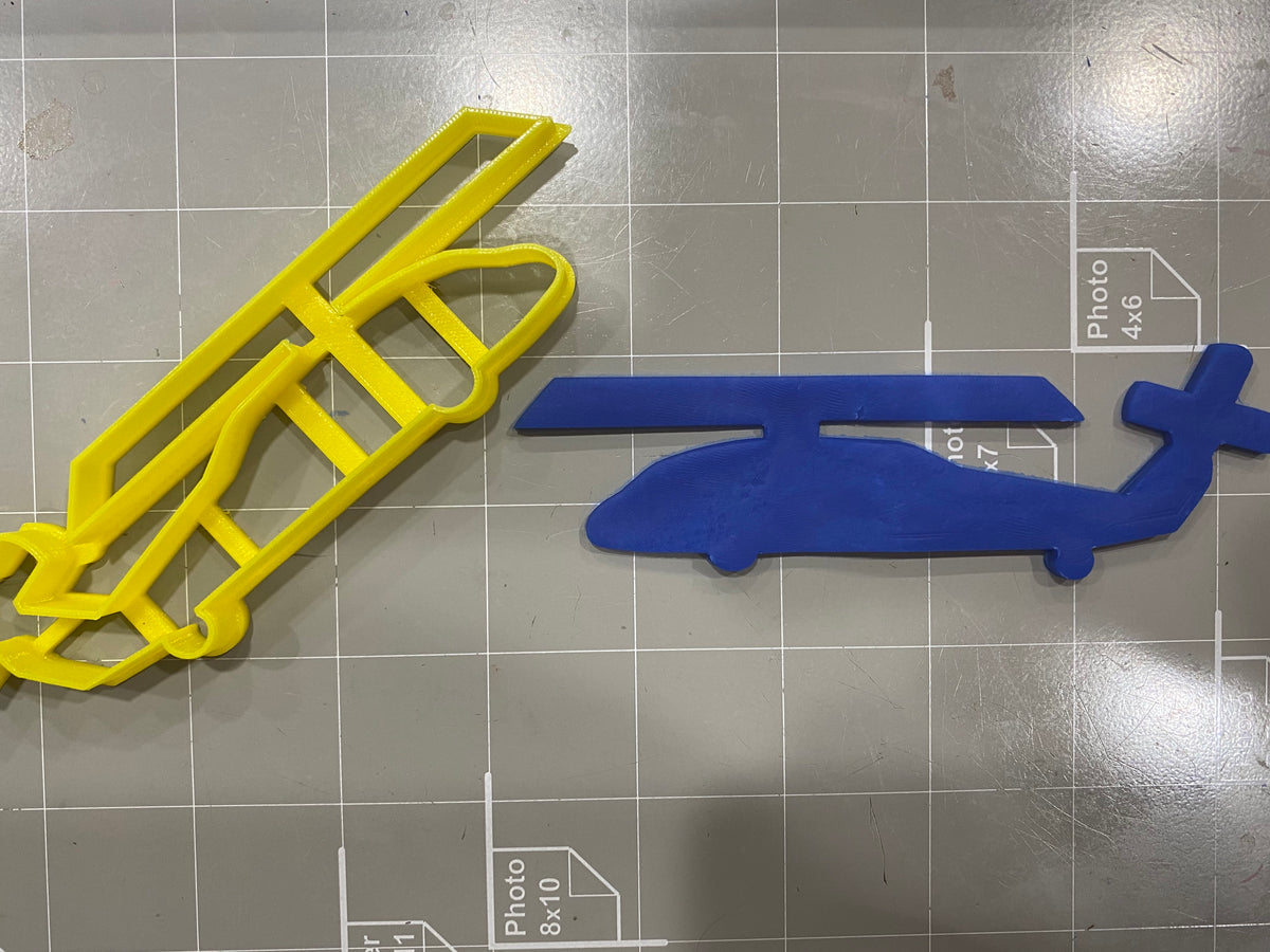 Helicopter cookie cutter – Arbi Design - CookieCutz