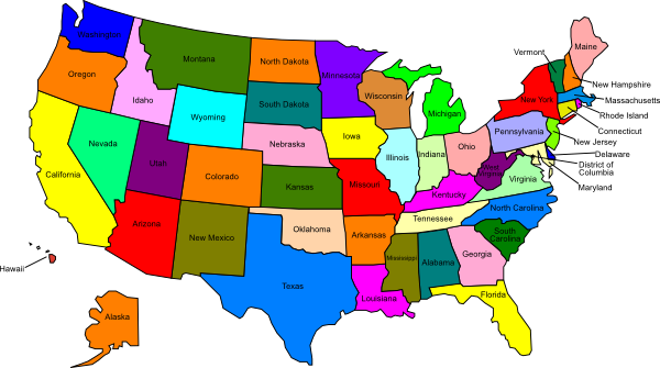 United States Cookie Cutters ( Choose Your State ) – Arbi Design ...