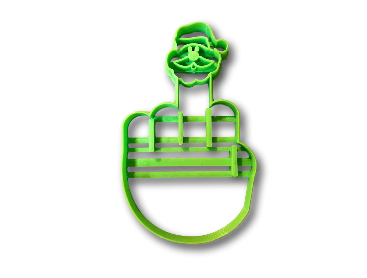 Middle Finger Cookie Cutter - Santa Versian – Arbi Design - CookieCutz